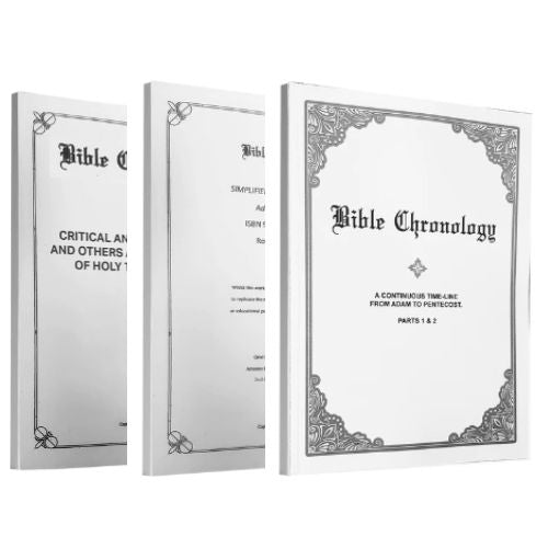 *BUNDLE DEAL* The Complete Set – The Bible Chronology